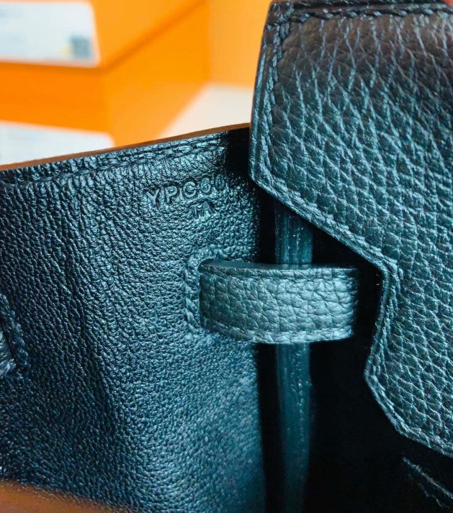 Hermès Birkin Togo CK89 Black Gold Hardware 25cm Full Handmade - Hyper ...